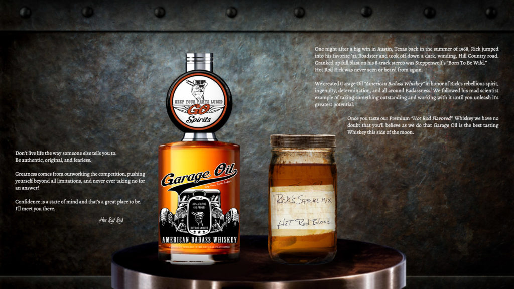The Legend – Garage Oil Spirits