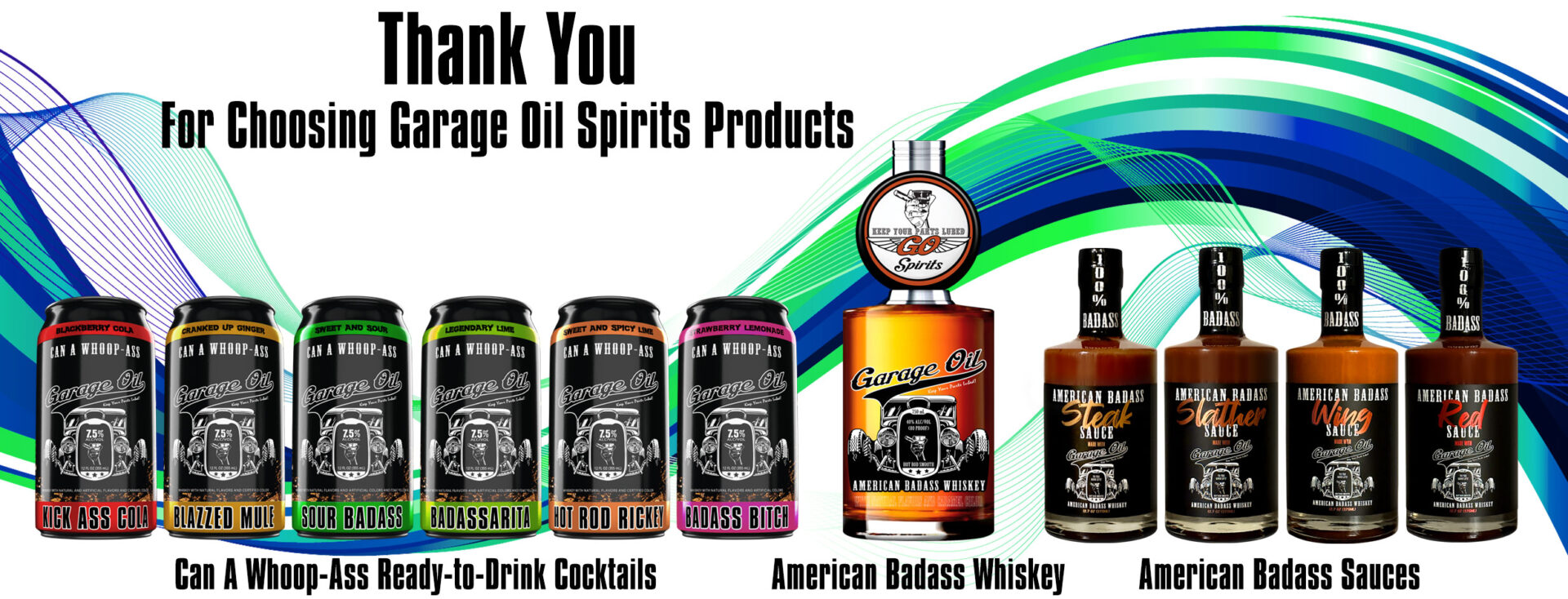Retail Order Form – Garage Oil Spirits